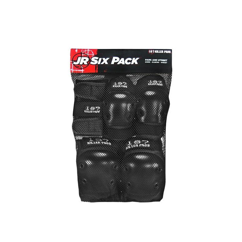 187 Junior Six Pack Set - Black - Newtons Shred