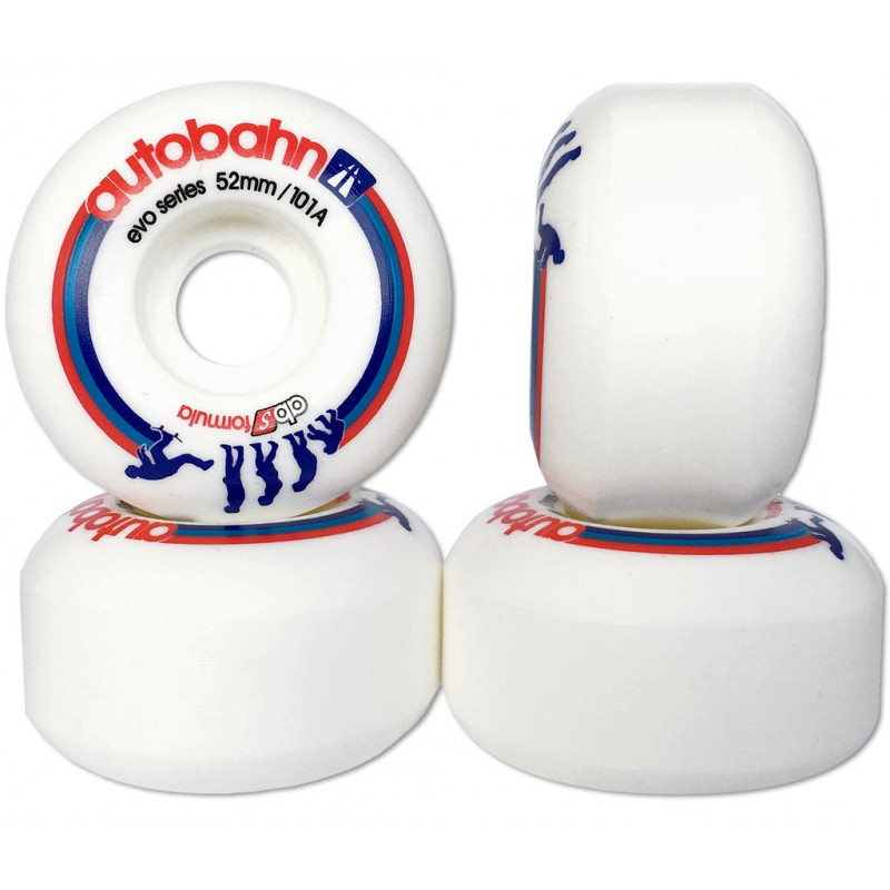 Autobahn Evolution Skateboard Wheels - 52mm 101a - Newtons Shred