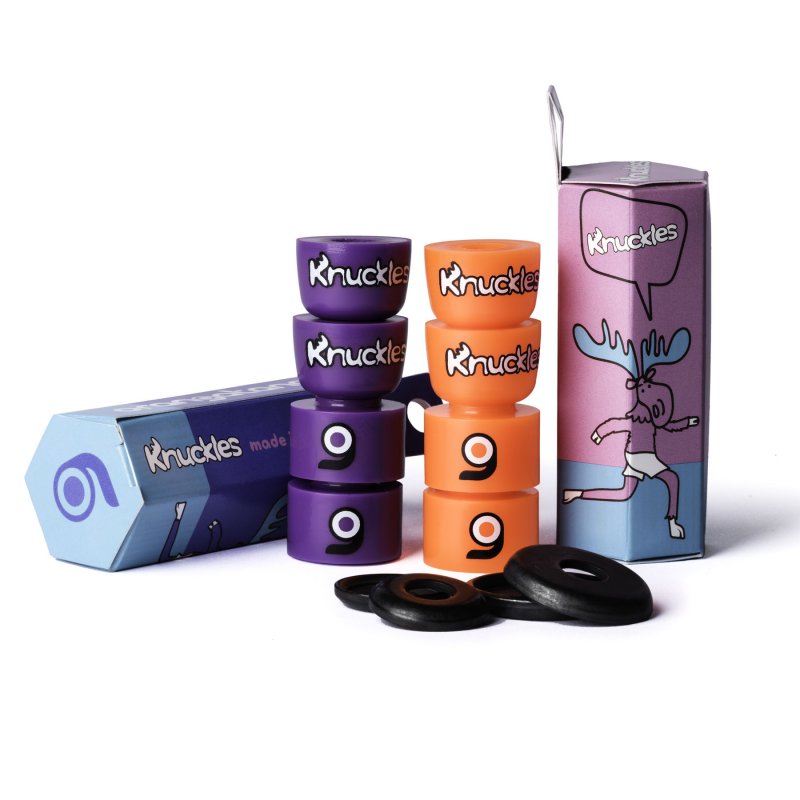 ORANGATANG BUSHINGS - ORANGE Knuckles - Newtons Shred